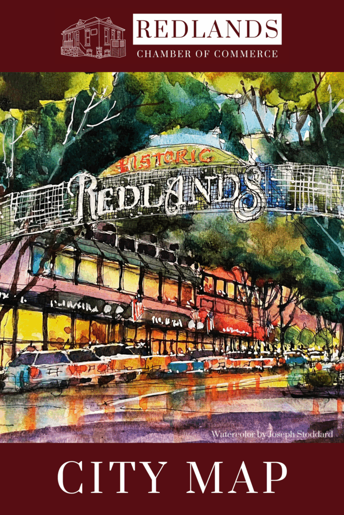 Map Sponsorship - Redlands Chamber of Commerce